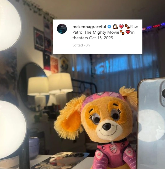 Mckenna Grace voicing Skye in "PAW Patrol: The Mighty Movie" | Fandom