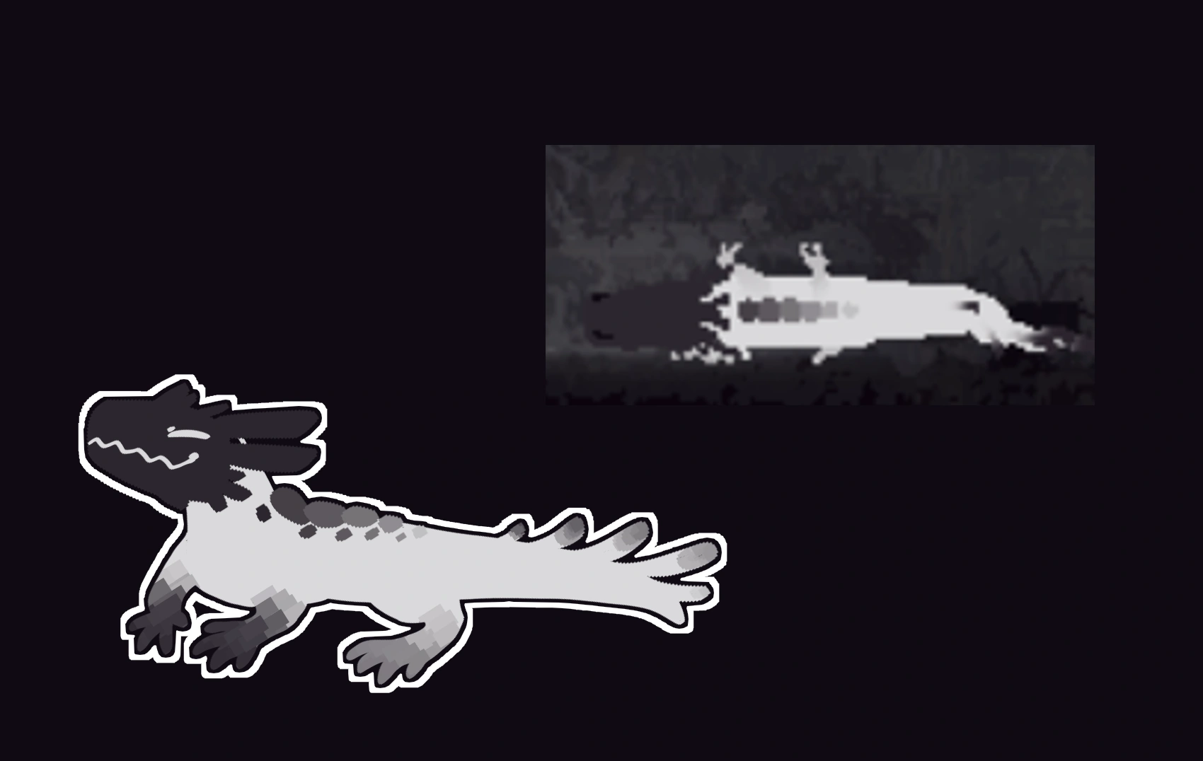 i drew my stinky lizard i tamed in inv's campaign :3 | Fandom