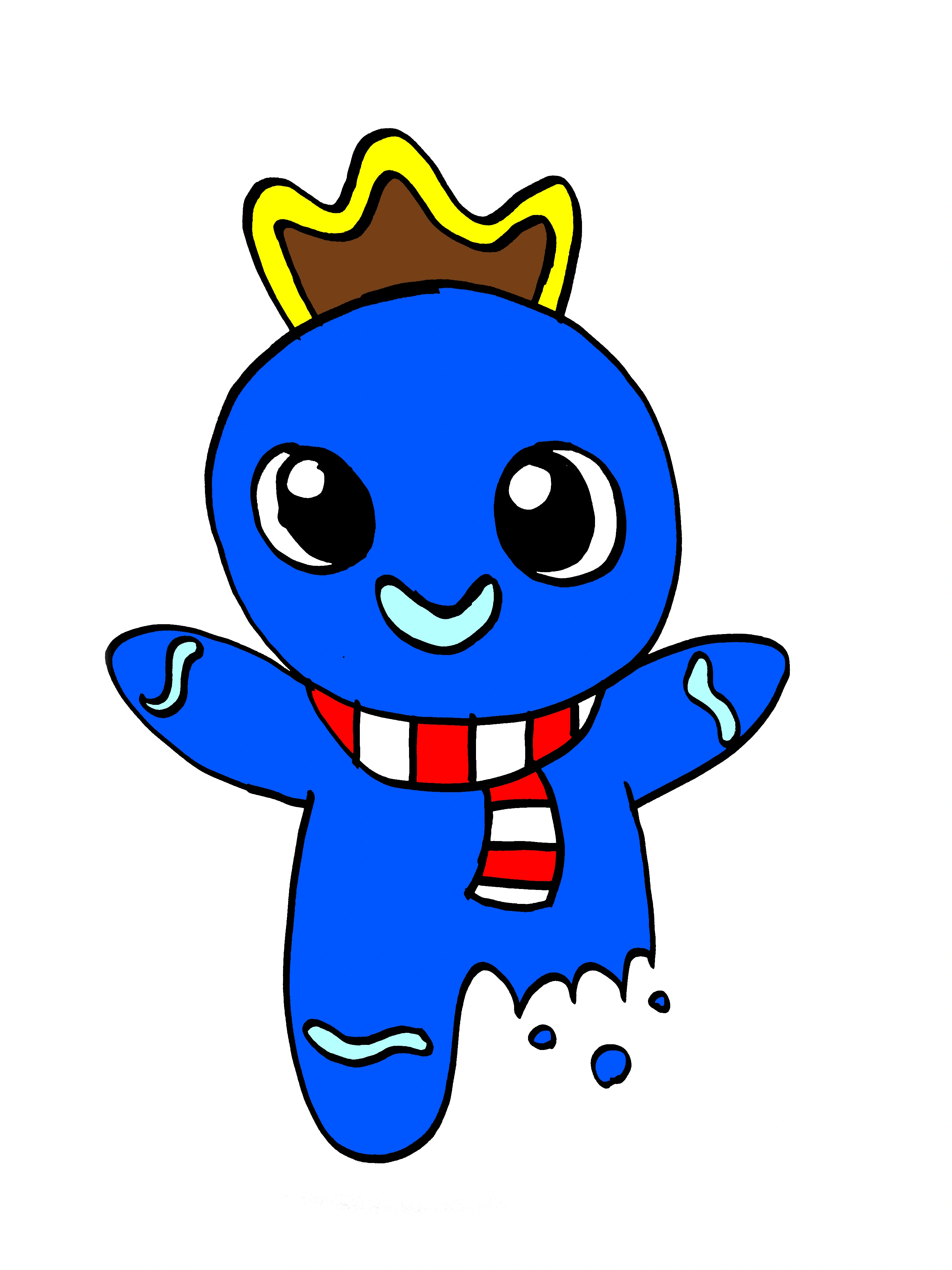 My drawing of Blue Gingerbread | Fandom