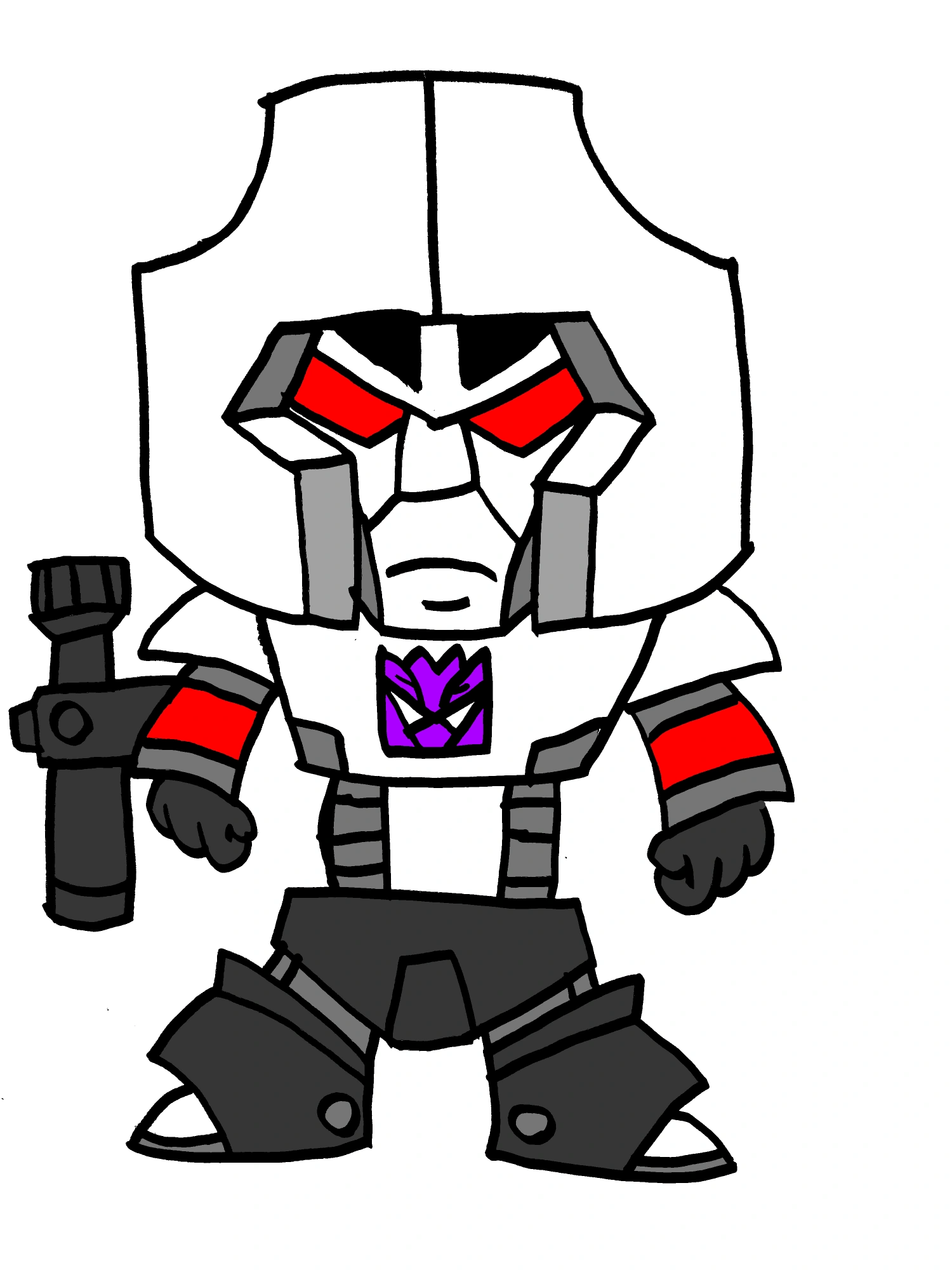 My drawing of Megatron | Fandom