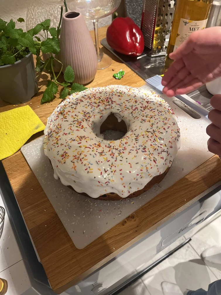 my sister made cool donut | Fandom