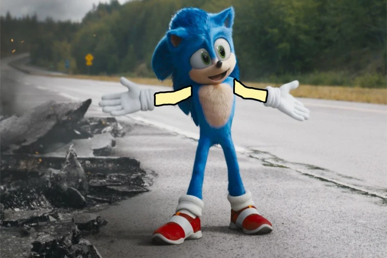 Fixing Sonic's arms in these screenshots | Fandom