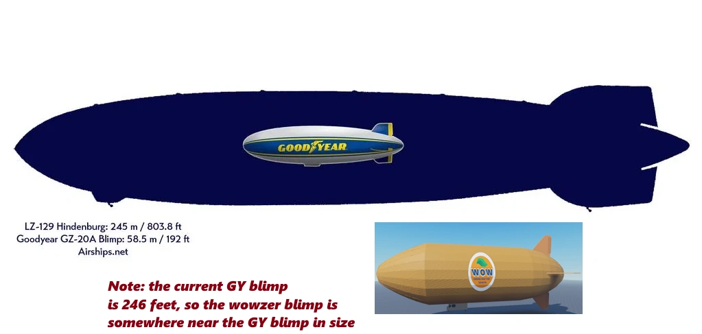 how many studs long is the airship | Fandom