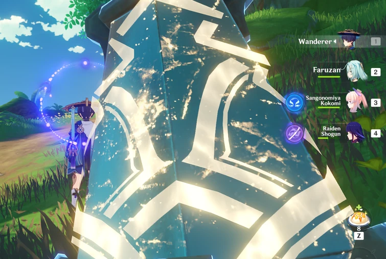 there is something written on the Ley Line Monolith | Fandom