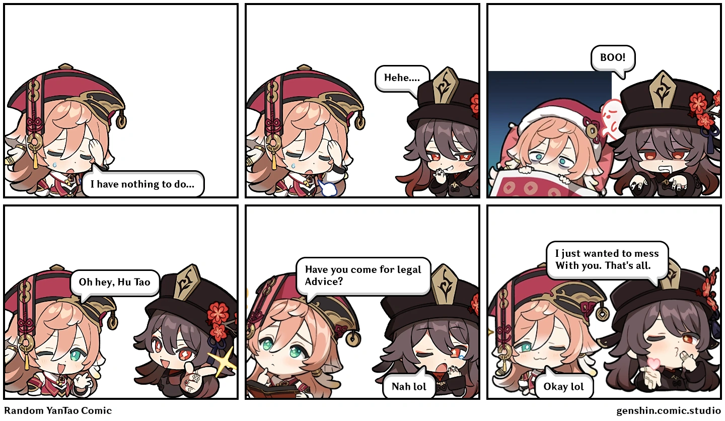 Random YanTao comic I made | Fandom