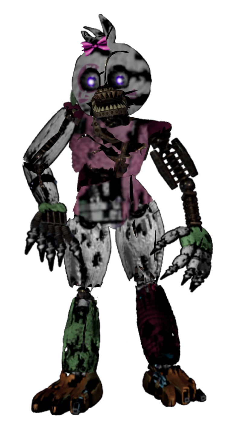 Nightmare Glamrock Chica shattered | Fandom