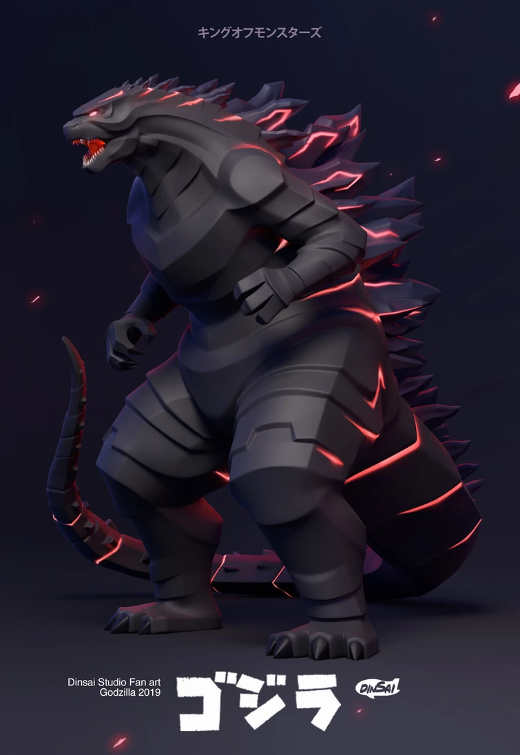 Nice Legendary Godzilla 3D Model | Fandom