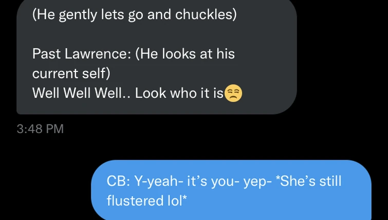 AJ made a design for past Lawrence and CB is very into emos lol- | Fandom