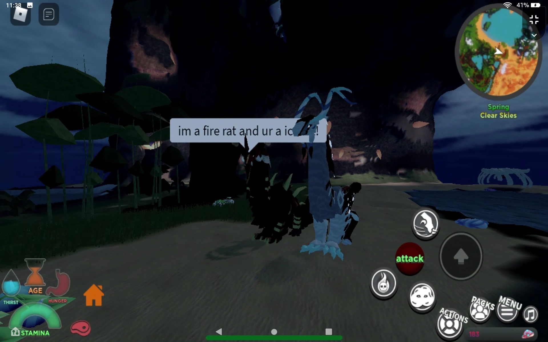 Fire rat and ice rat meet | Fandom