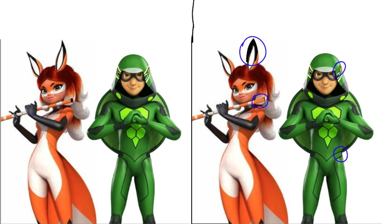 spot the 4 differences | Fandom