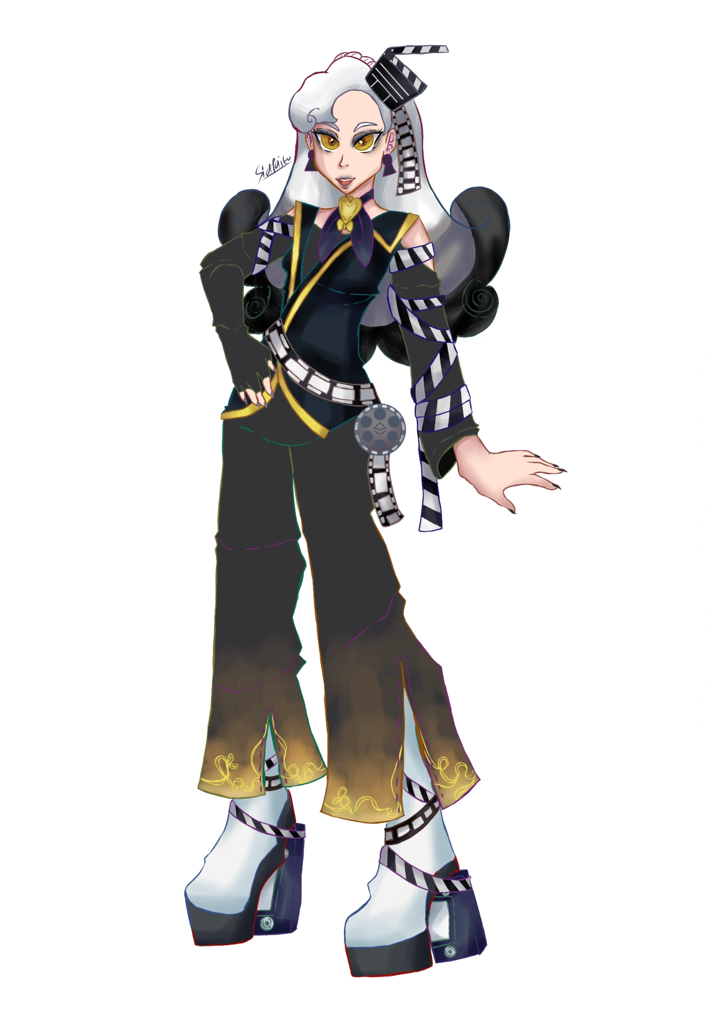 Thea: "OMG, phantom you need a proper take care. Your outfit look so ...