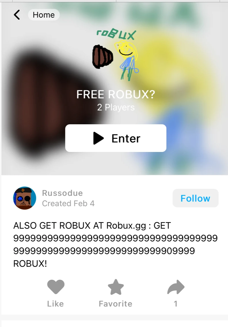free robux game I made | Fandom