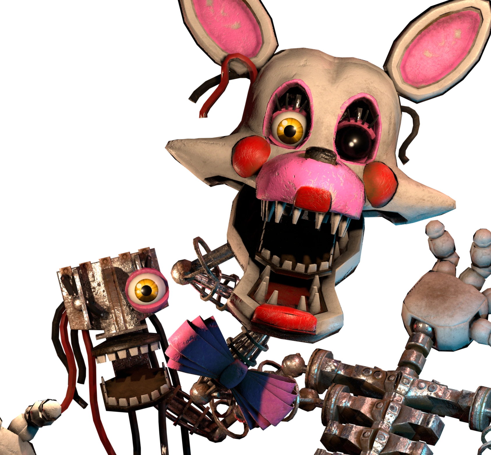 We need to come up with a name for Mangle's endo head. | Fandom