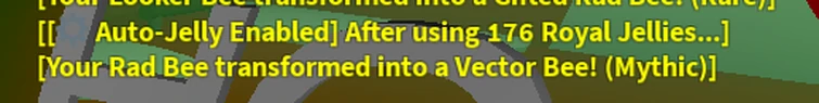 I wanted a gifted frosty, Onett gave me a vector bee, I wanted a gifted ...