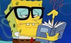 Spongebob is a actually a nerd🤓 confirmed. | Fandom