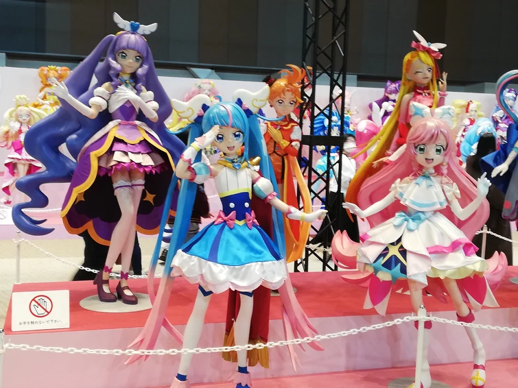 【All Pretty Cure Exhibition Yokohama】Life-size mannequins of PreCure ...
