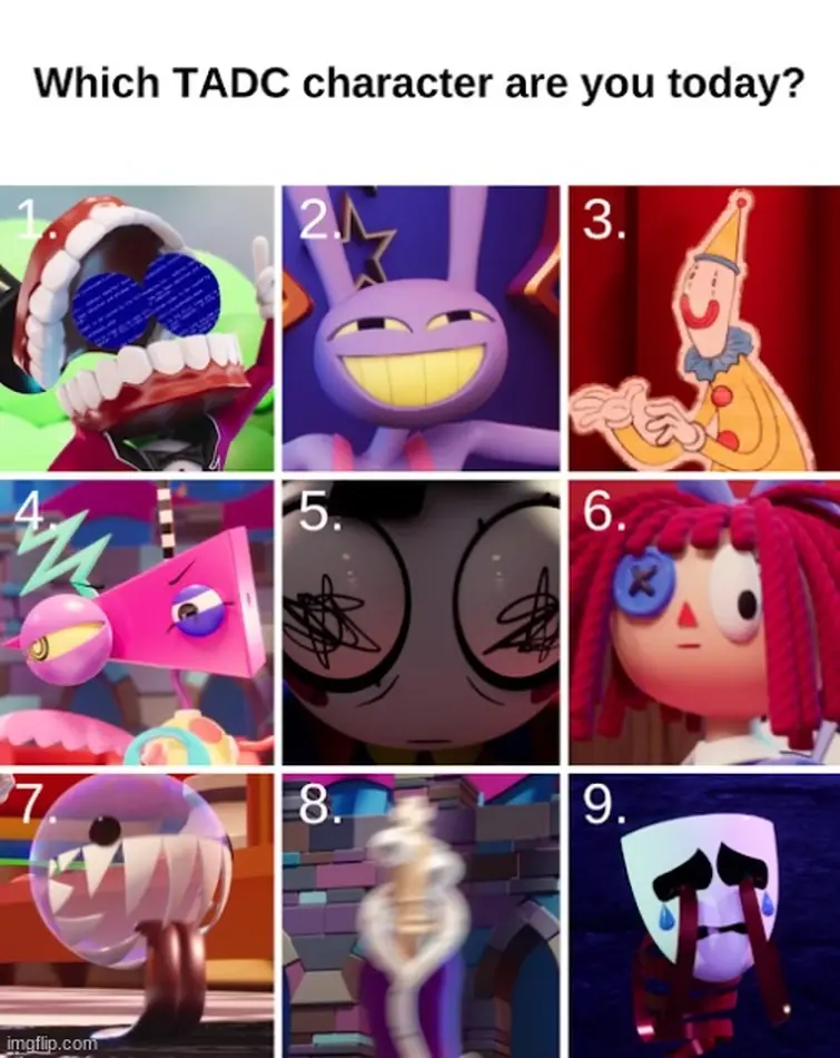 Which TADC character are you today? | Fandom