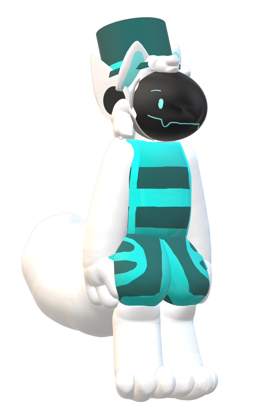 3D Cyan the Protogen (real) | Fandom