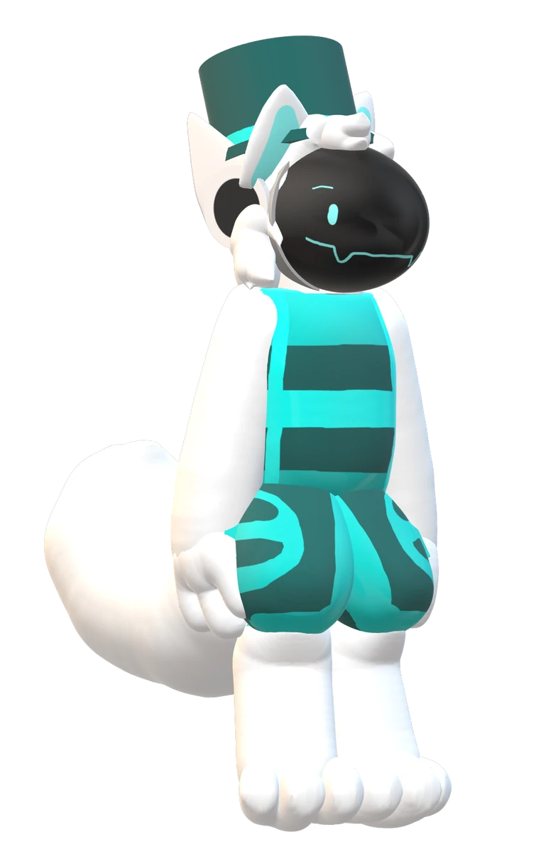 3D Cyan the Protogen (real) | Fandom
