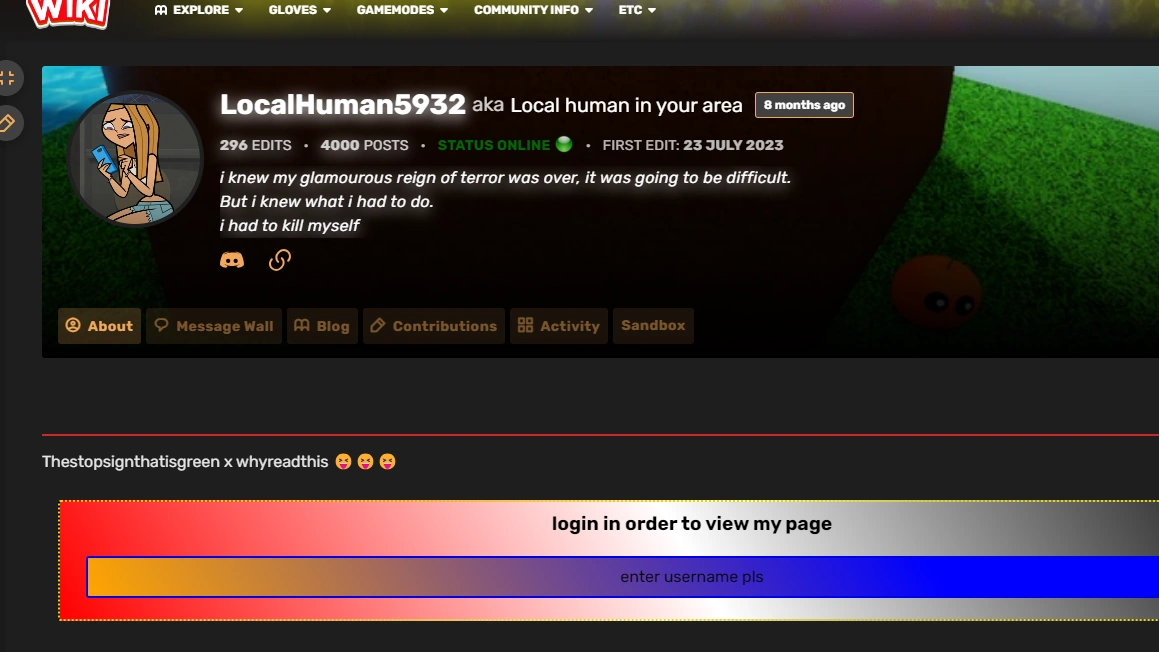 erm ;-; i have 4k posts now, celebrate | Fandom