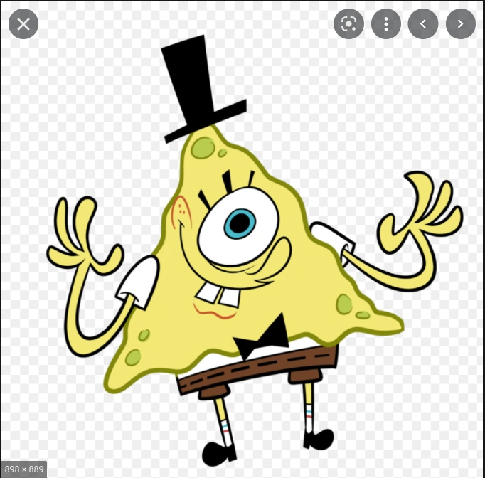 sponge bill ...