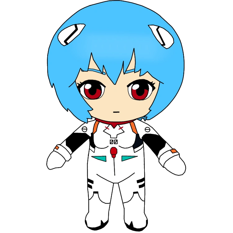 Cartoon(?) Rei Plush | Fandom