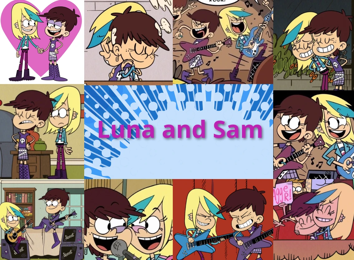 SaLuna collage 💜💜💜💙💙💙💜💜💜💙💙💙 | Fandom