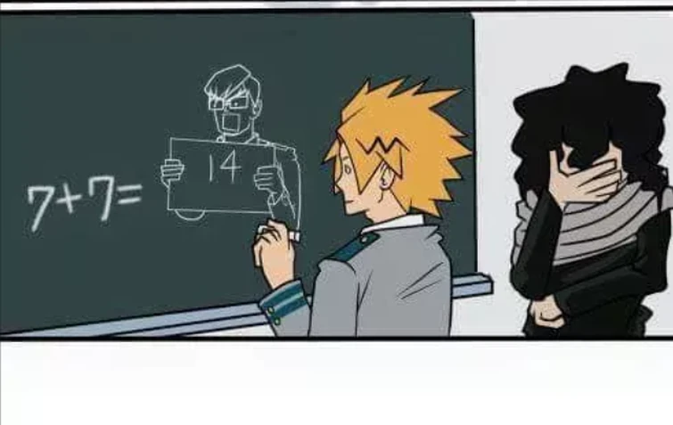 Denki, Please Come Up Here To The Board And Answer This Math Question | Fandom