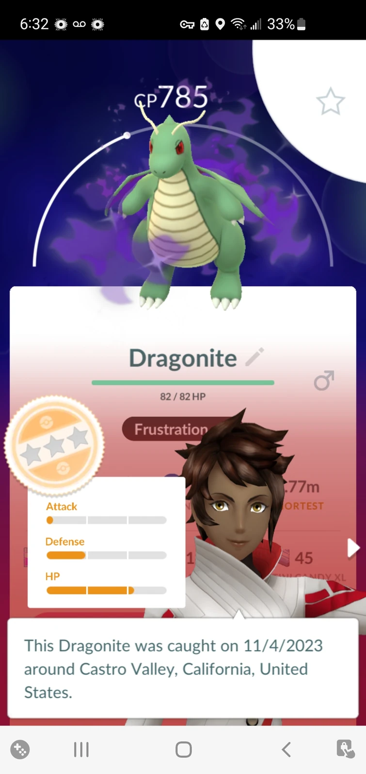 Shiny Shadow Dratini from Cliff! | Fandom