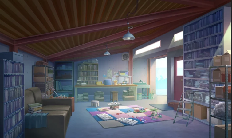 does rui live in a shed whats going on here /gen | Fandom