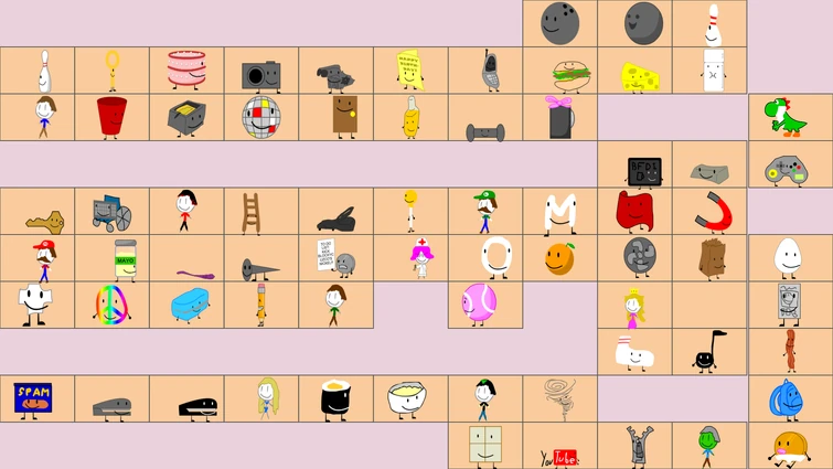 BFDI Recommended Characters VV 28 (VTE) | Fandom