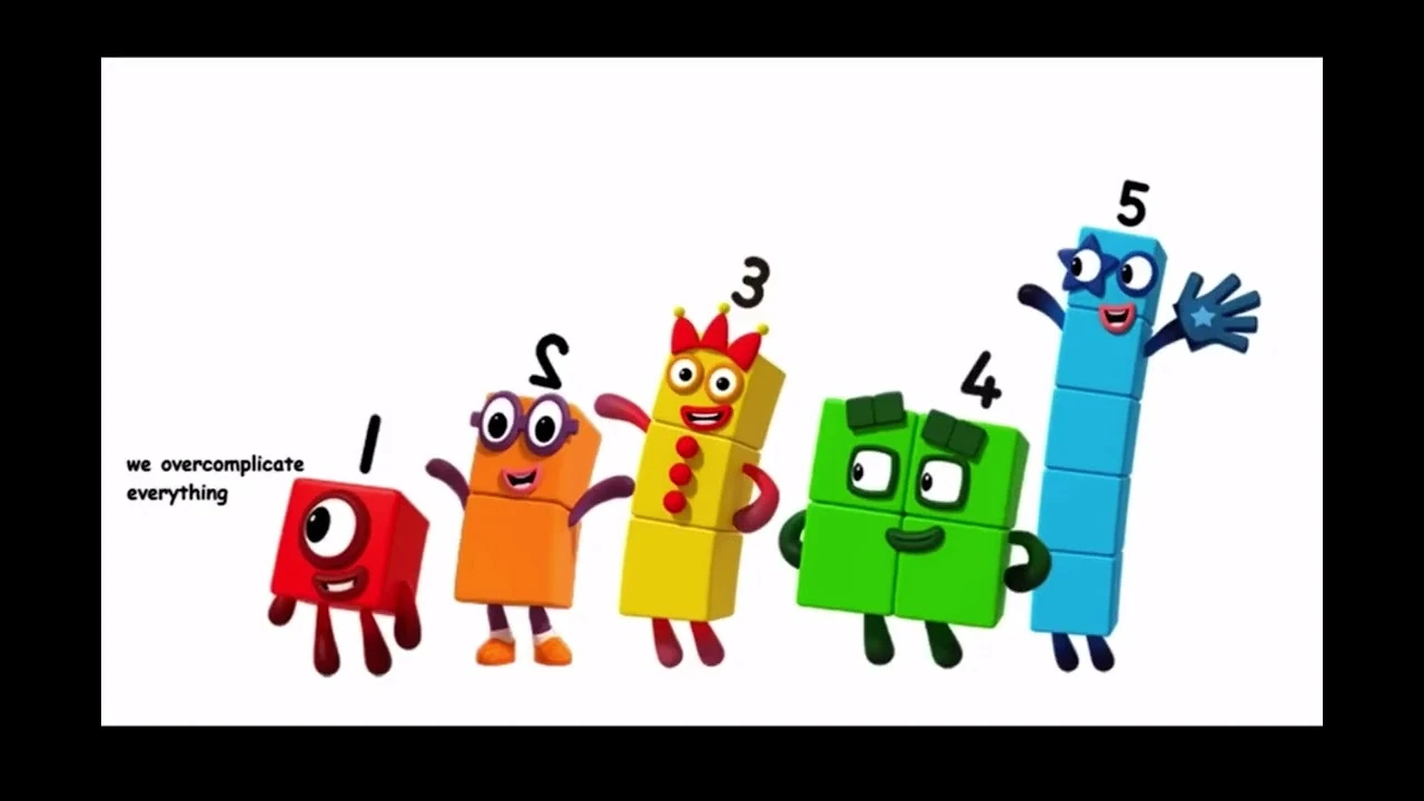 Recorded this clip a while back from “numberblocks in a nutshell” | Fandom