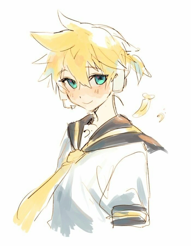 does anyone have any pfp ideas for a len pfp with his base outfit? | Fandom