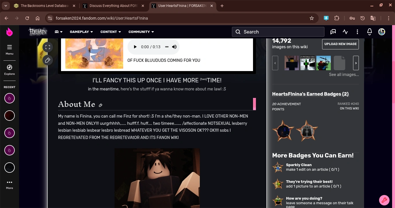 HIIIIIIIIII HI GUYS expect me to be a regular here now HEH! /SILLY | Fandom