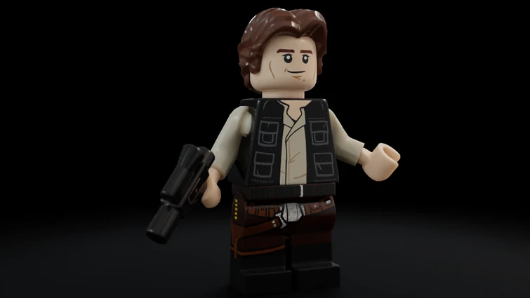 New & Improved Custom Han Solo Renders, As Well As Two Additional ...