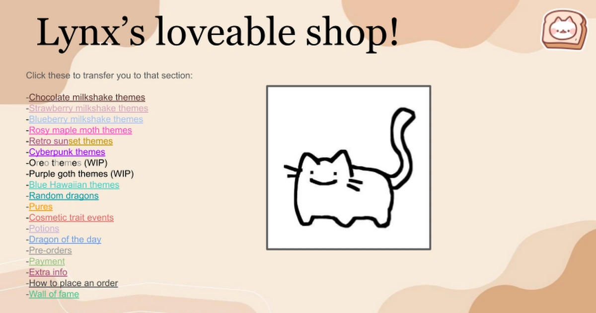 Repost of my silly shop | Fandom