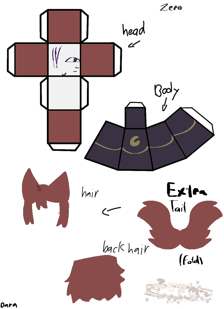 Zeeroh paper craft Hehahahahahah | Fandom
