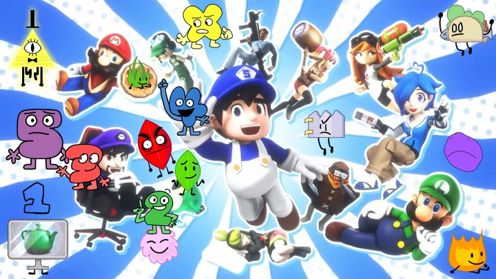Added a lot more characters to the smg4 intro | Fandom
