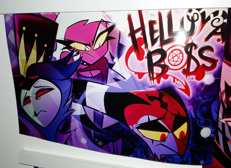Got an Apology Tour poster with Blitzo, Verosika and Stolas | Fandom