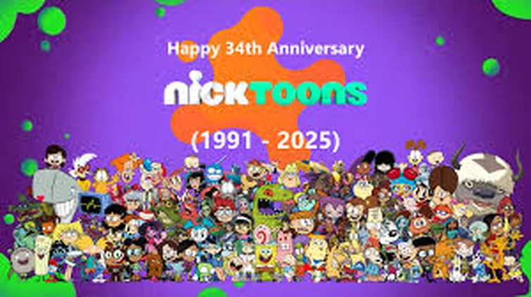 Happy 34th anniversary Nickelodeon! | Fandom