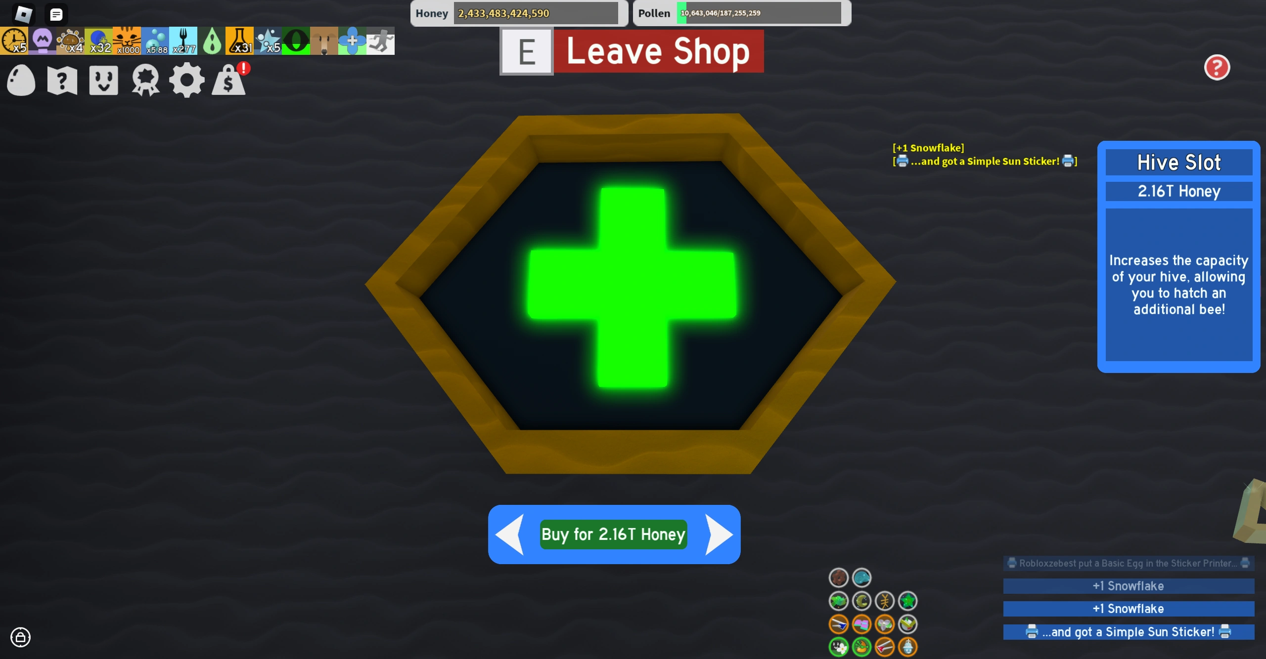 50th hive slot gotten!!! | Fandom