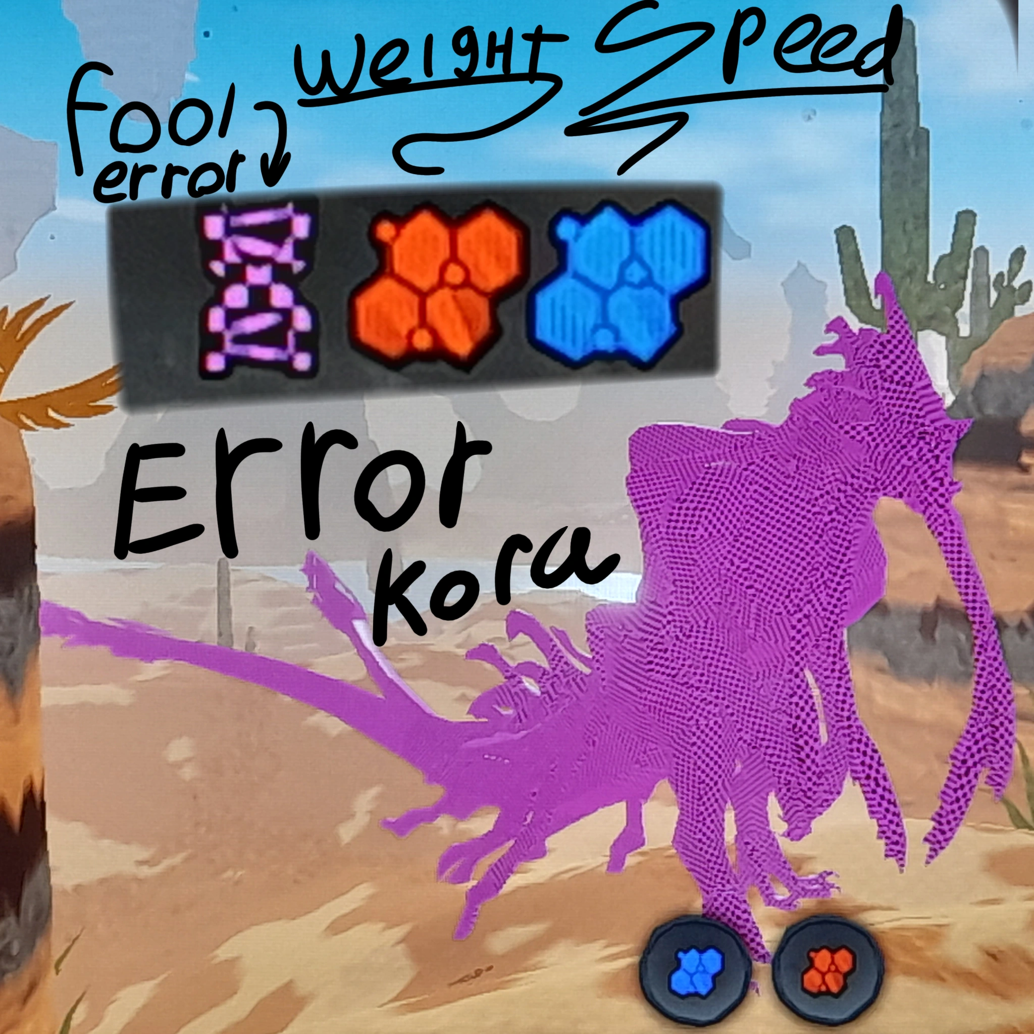 Value of fool error weight and speed trait kora? | Fandom