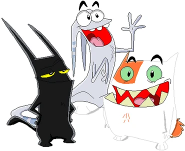 Gordon Waffle & Mr Blik VS Grizzly Panda & Ice Bear (Catscratch VS We ...