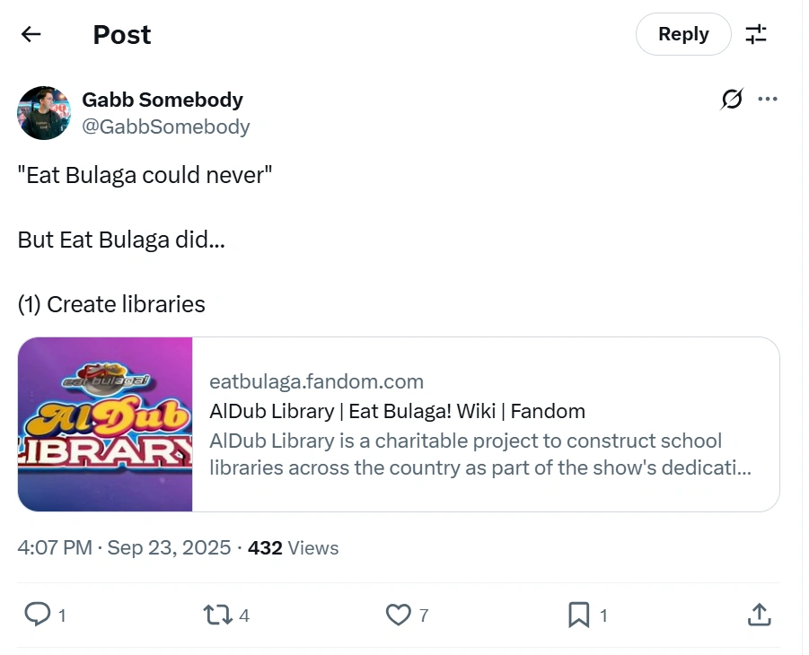 “Eat Bulaga could never,” but Eat Bulaga did. | Fandom