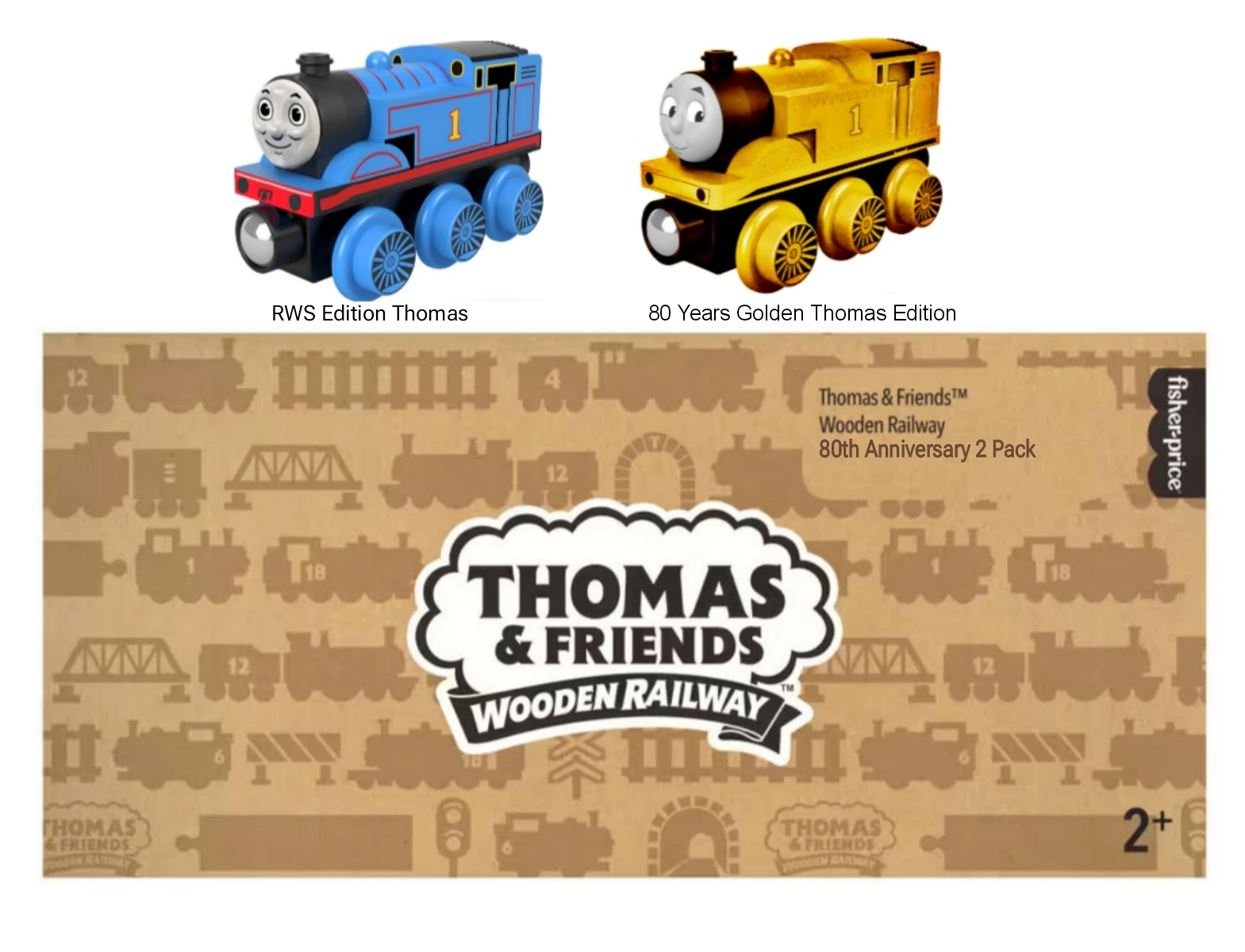 Wooden Railway 2022 80th Anniversary 2 Pack concept. | Fandom