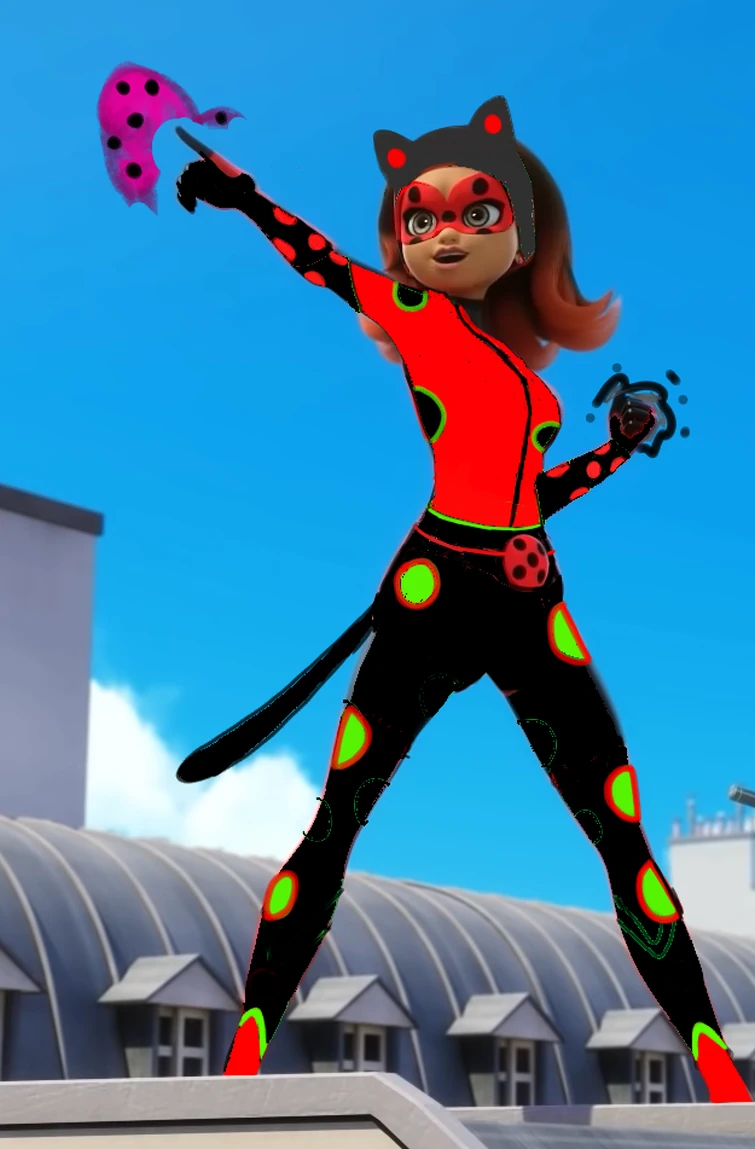 alya with the black cat miraculous and ladybug and cat unification | Fandom