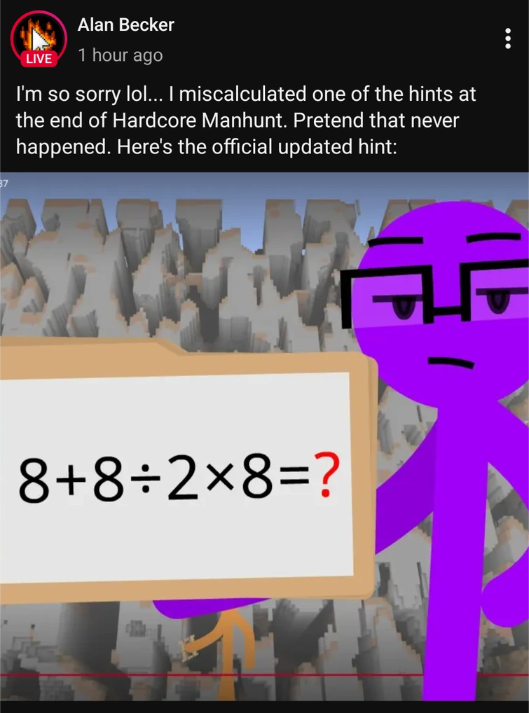 Alan made a hint error! | Fandom