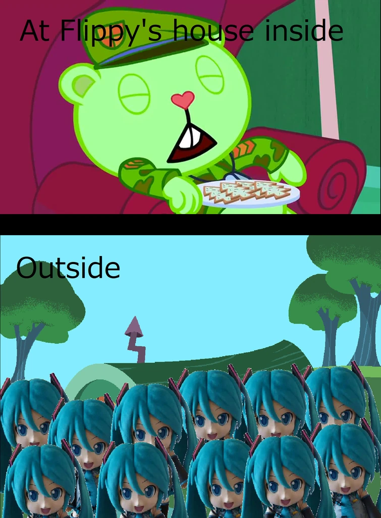 Flippy sleep (Mikudayo attacks) | Fandom