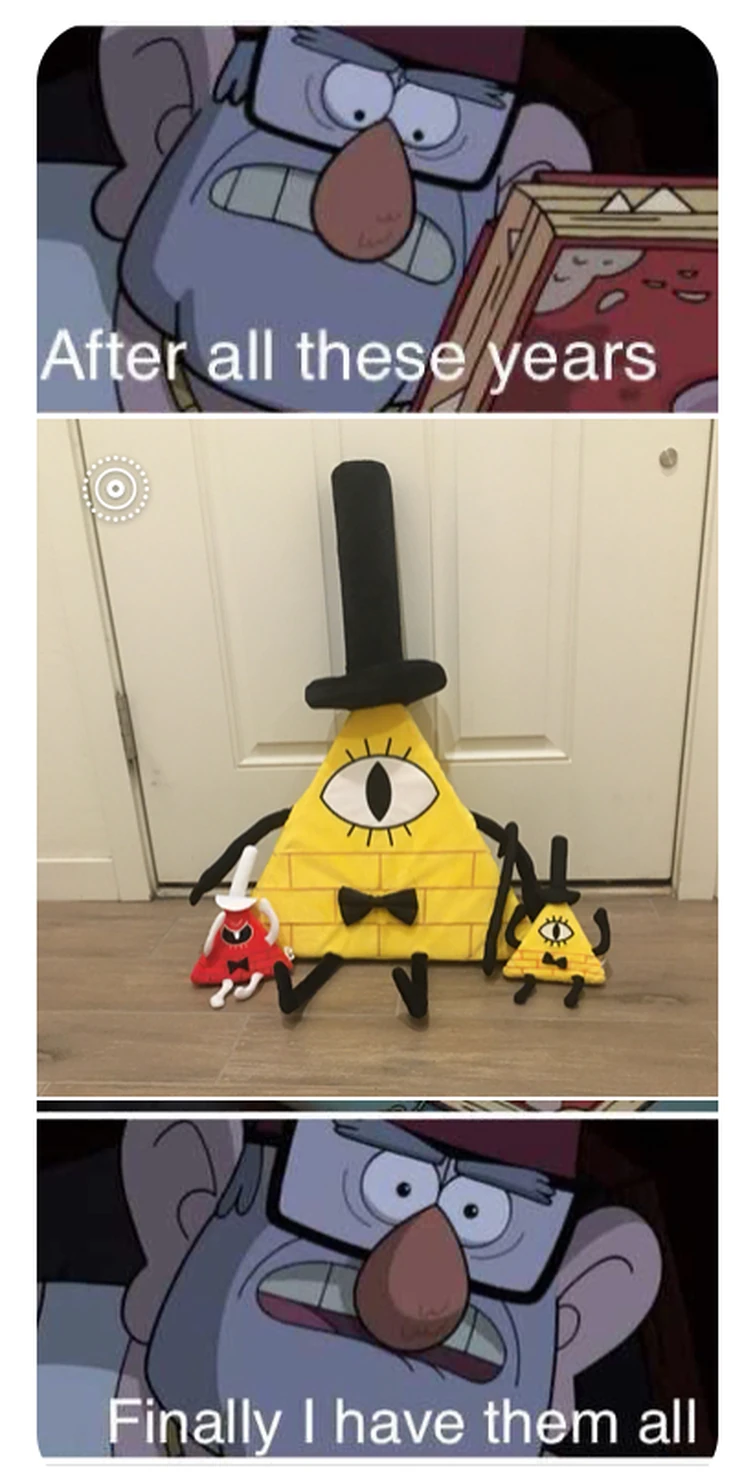 My angry Bill Cipher plush arrived! | Fandom