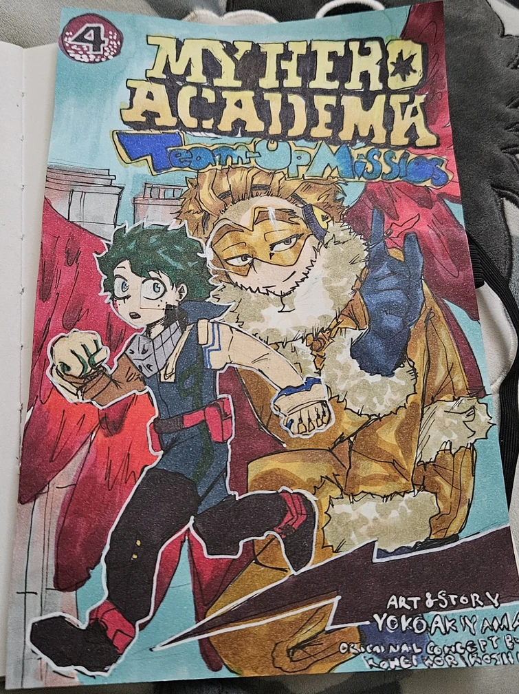I tried drawing a manga cover | Fandom